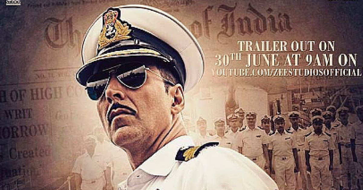 Akshay Kumar Sizzles As a Naval Officer in the ‘Rustom’ Poster